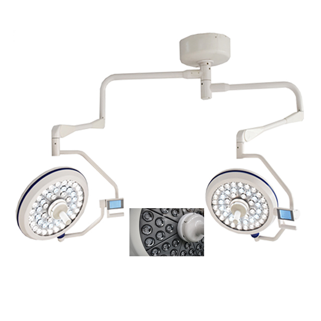 500mm Ceiling Mounted Surgical Light 160000lux Shadowless Surgical Light